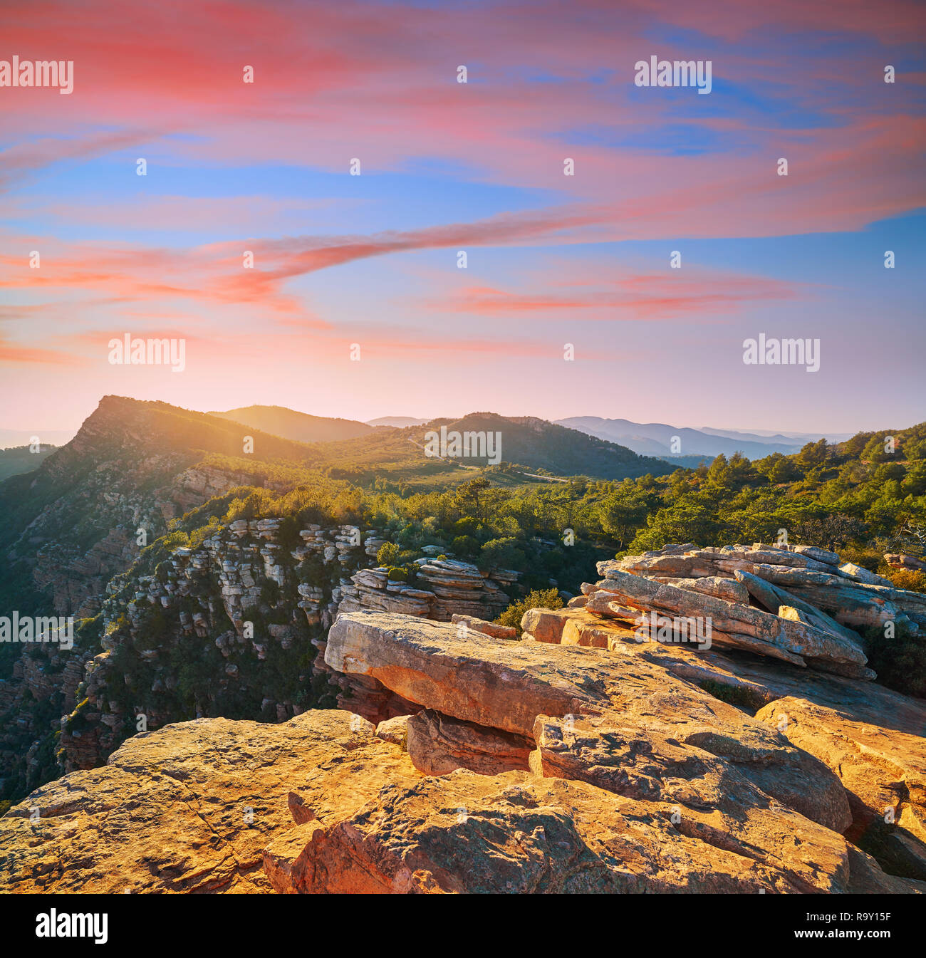 Sierra calderona natural park hi-res stock photography and images - Alamy