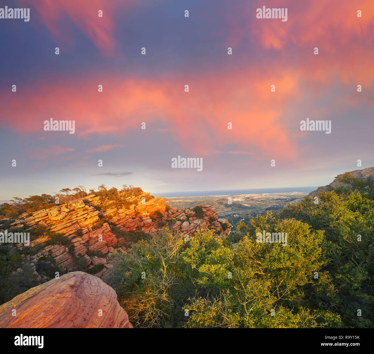 Sierra calderona natural park hi-res stock photography and images - Alamy