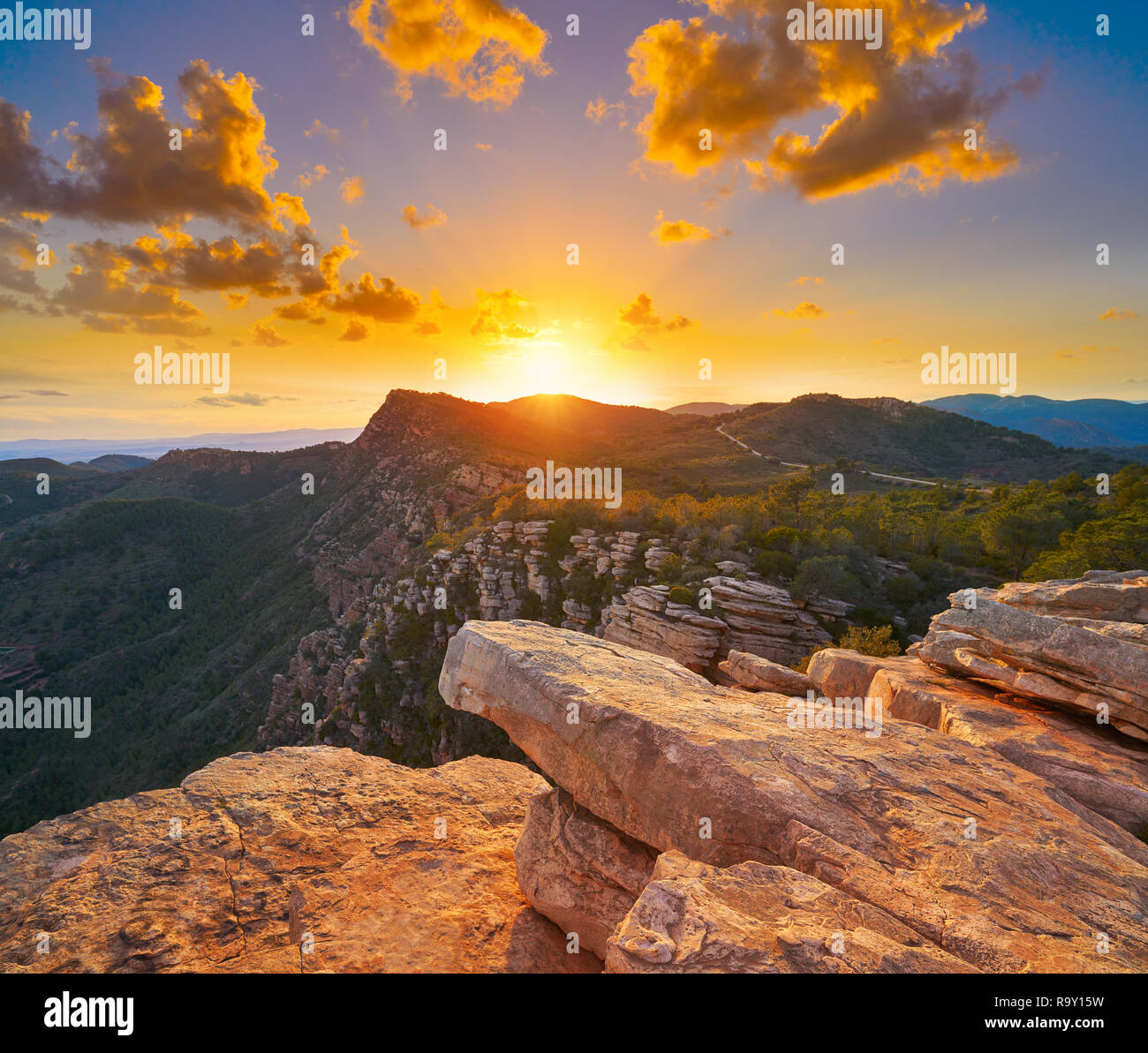 Sierra calderona natural park hi-res stock photography and images - Alamy