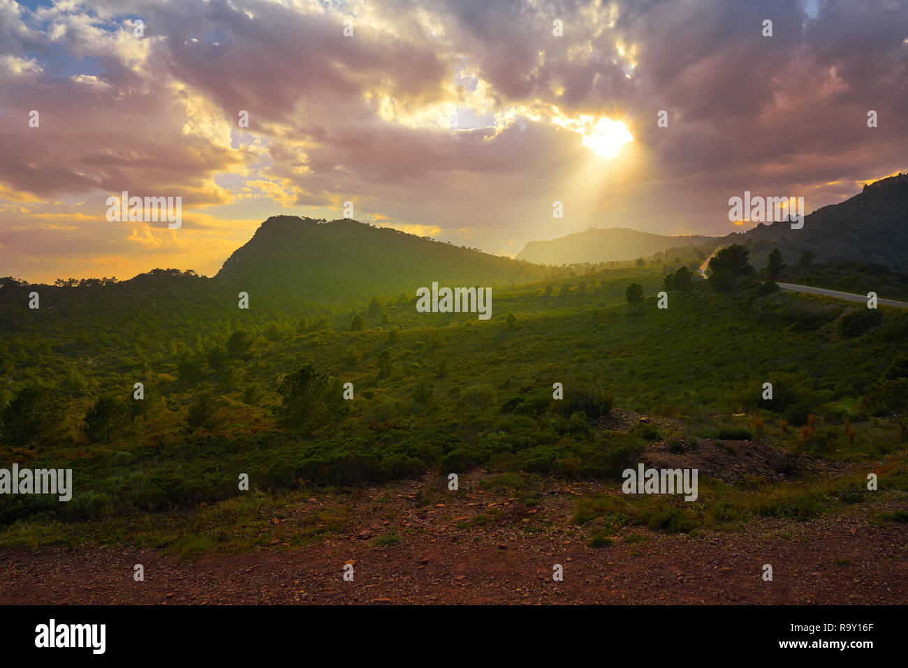 Sierra calderona natural park hi-res stock photography and images - Alamy