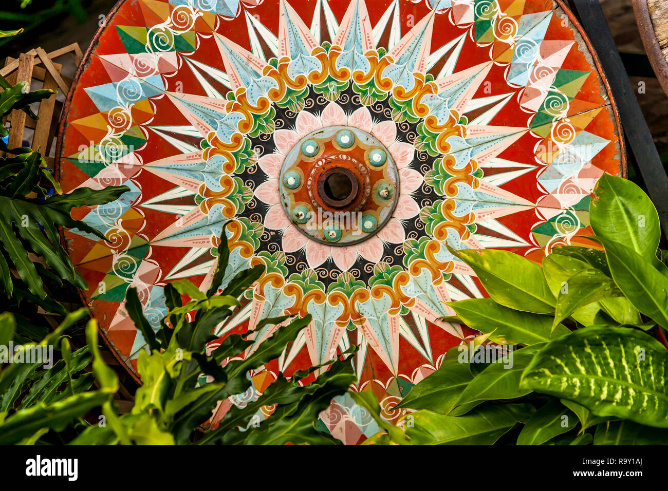 Common paint scheme at Sarchí Costa Rica Stock Photo - Alamy
