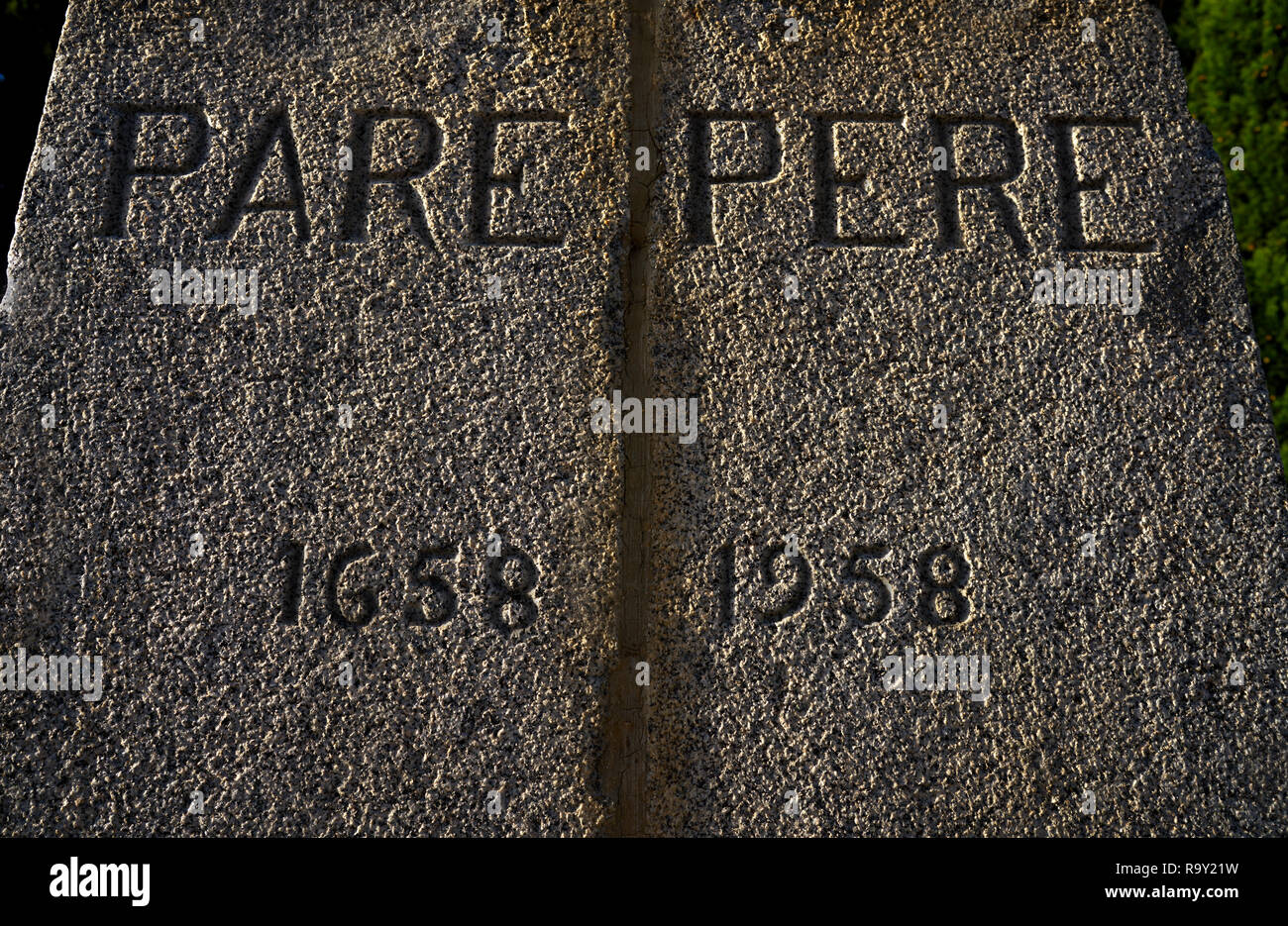 Pare sign hi-res stock photography and images - Alamy