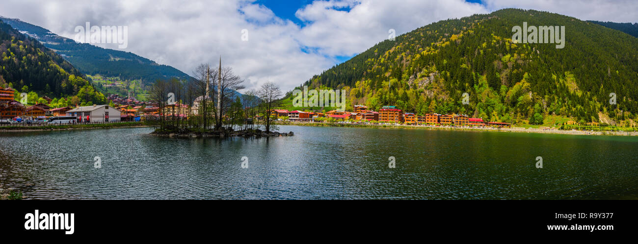 Uzungol lake, Trabzon. Famous touristic place to visit in Turkey ...