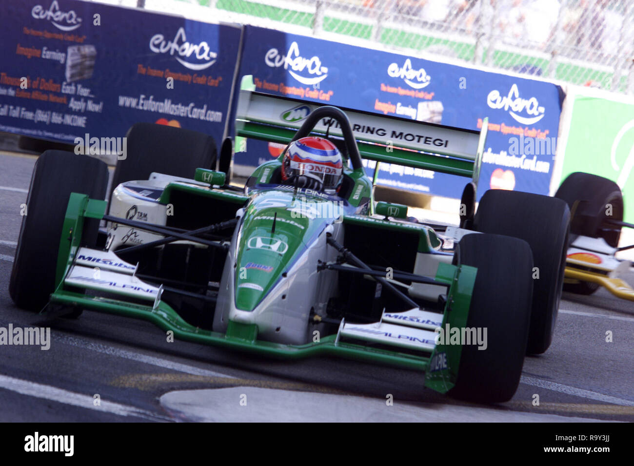 Shinji Nakano of Japan runs in the CART Fedex Grand Prix Americas in ...