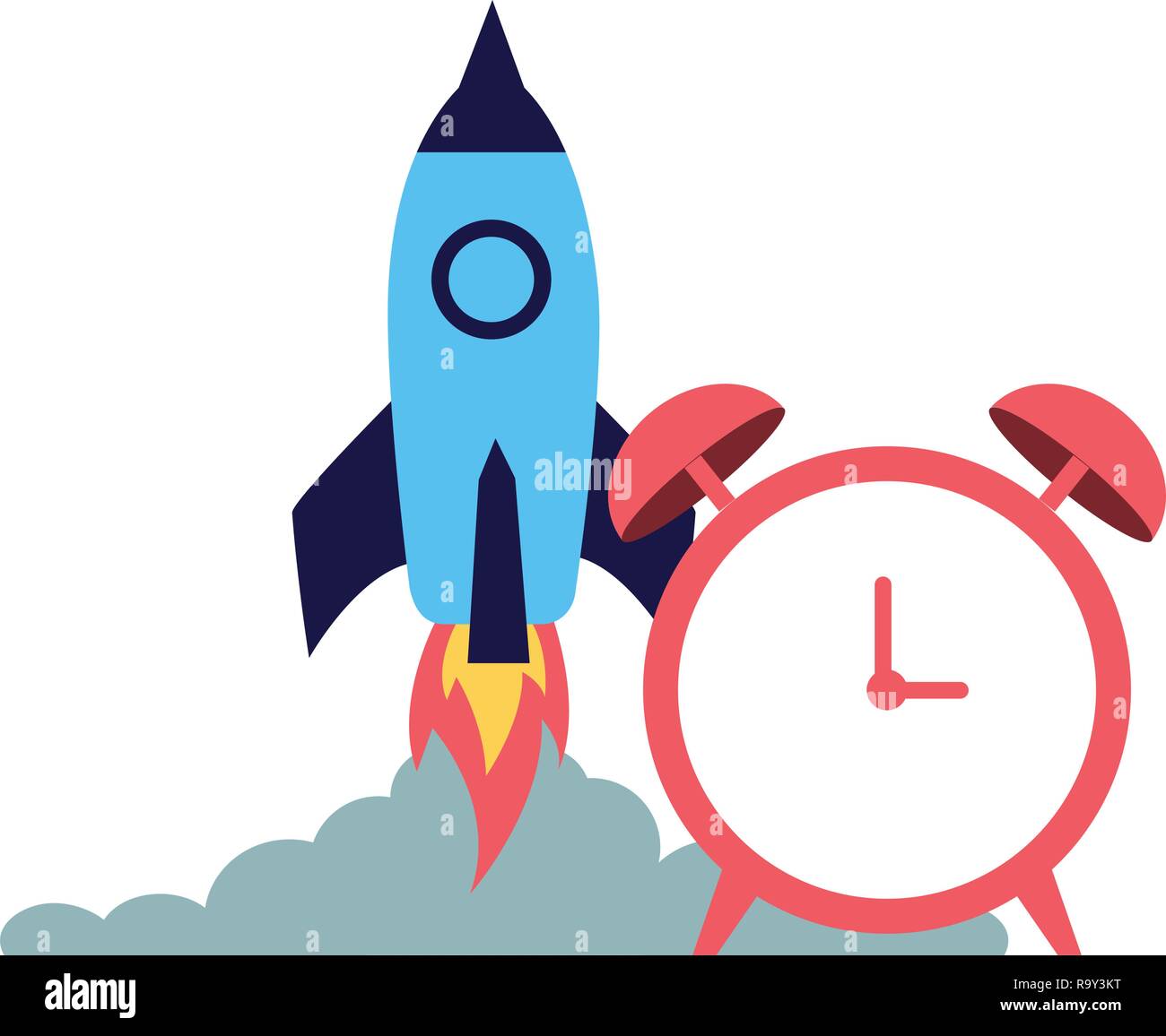 Ship clock Stock Vector Images - Alamy