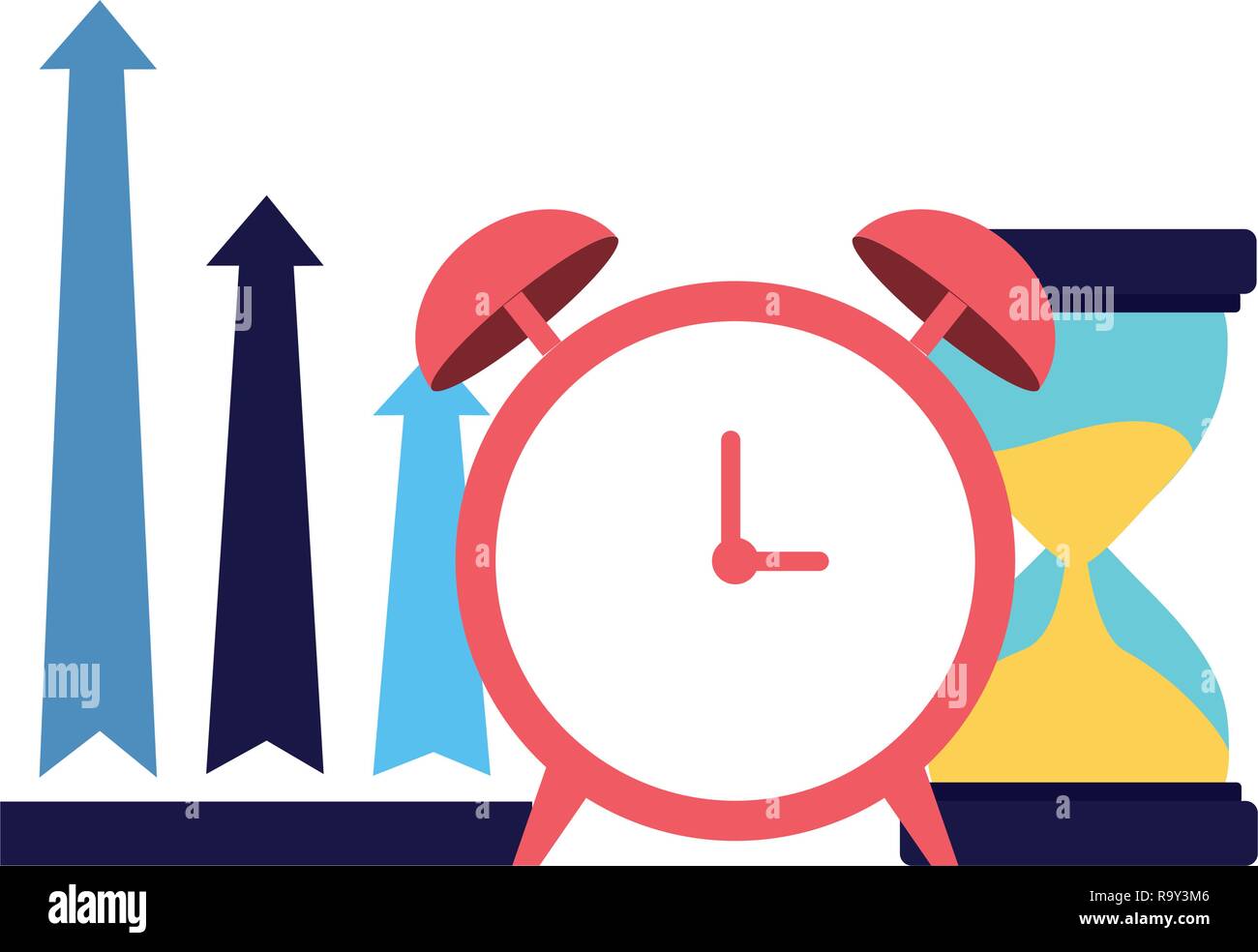 Reliability with clock icon Stock Vector Images - Alamy