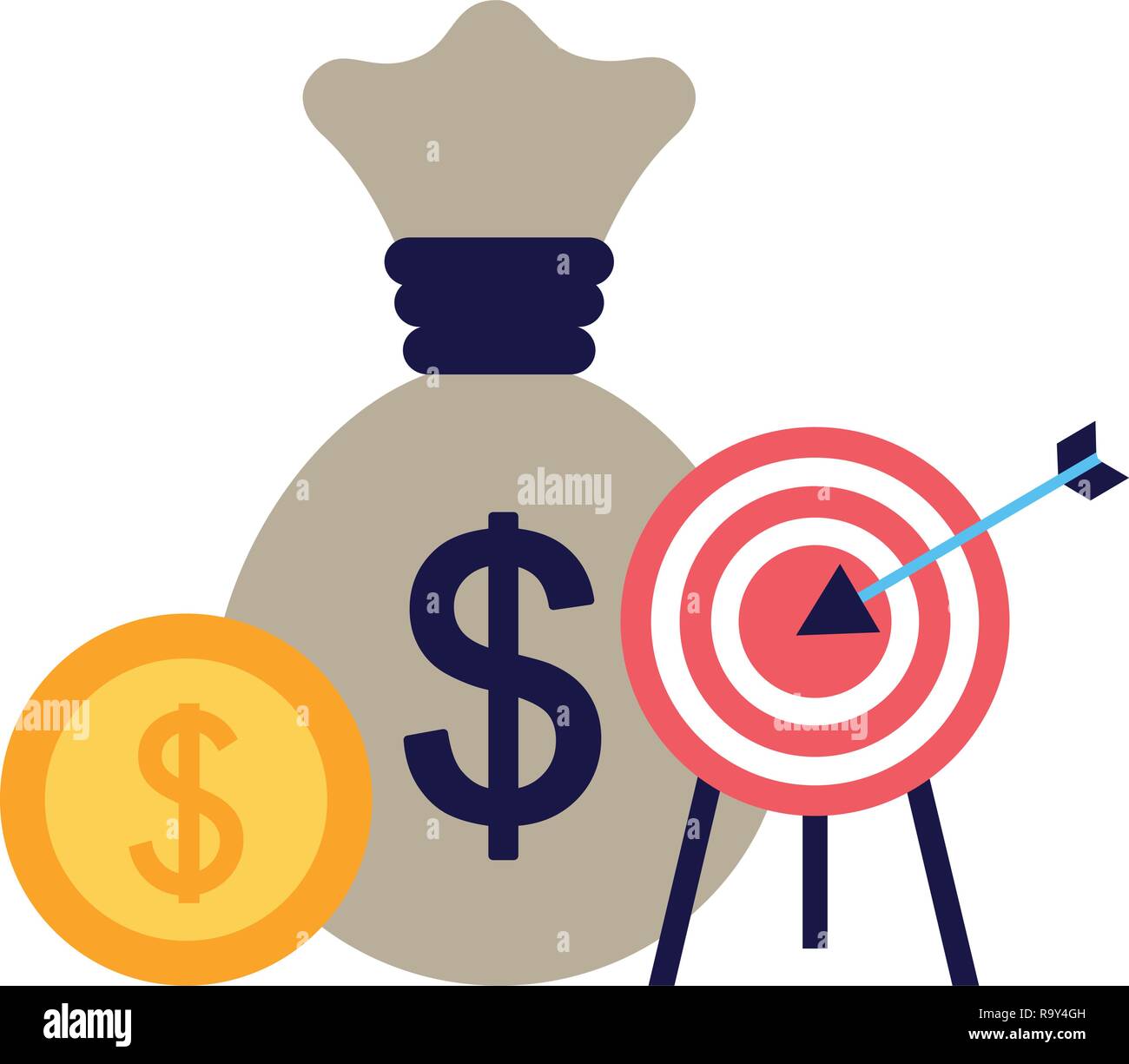 business money success Stock Vector Image & Art - Alamy
