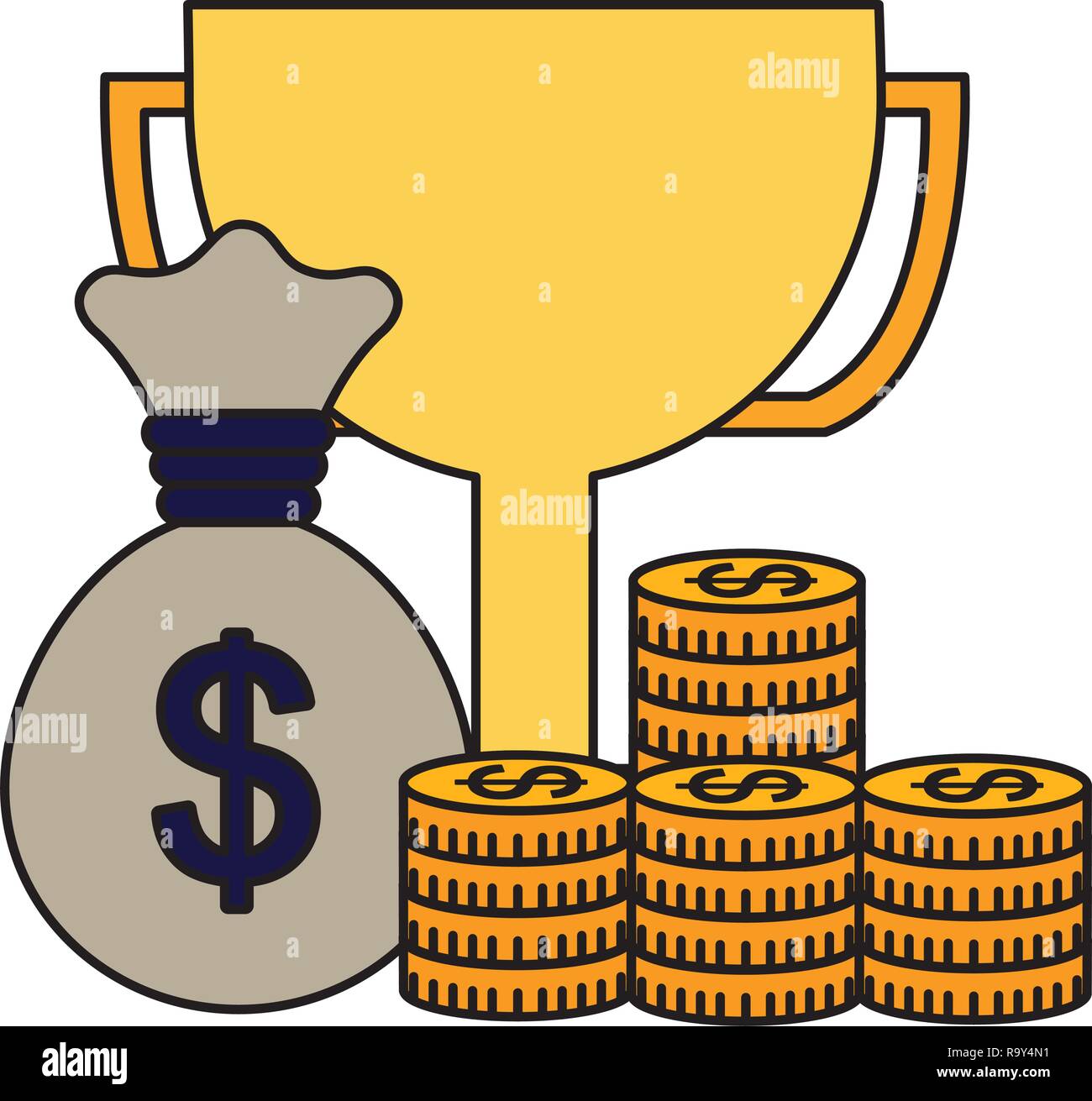 business money success Stock Vector Image & Art - Alamy