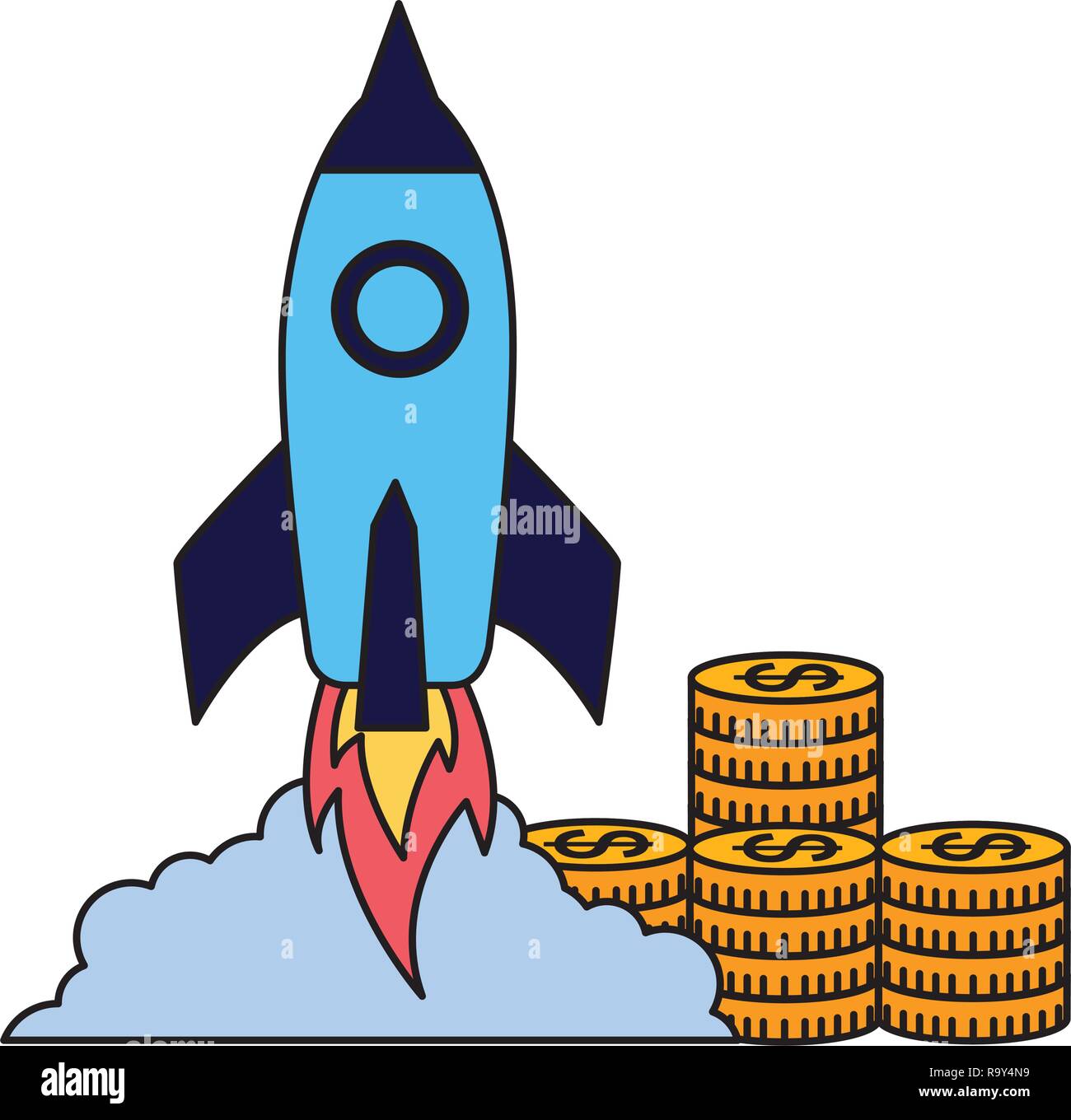business money success Stock Vector Image & Art - Alamy