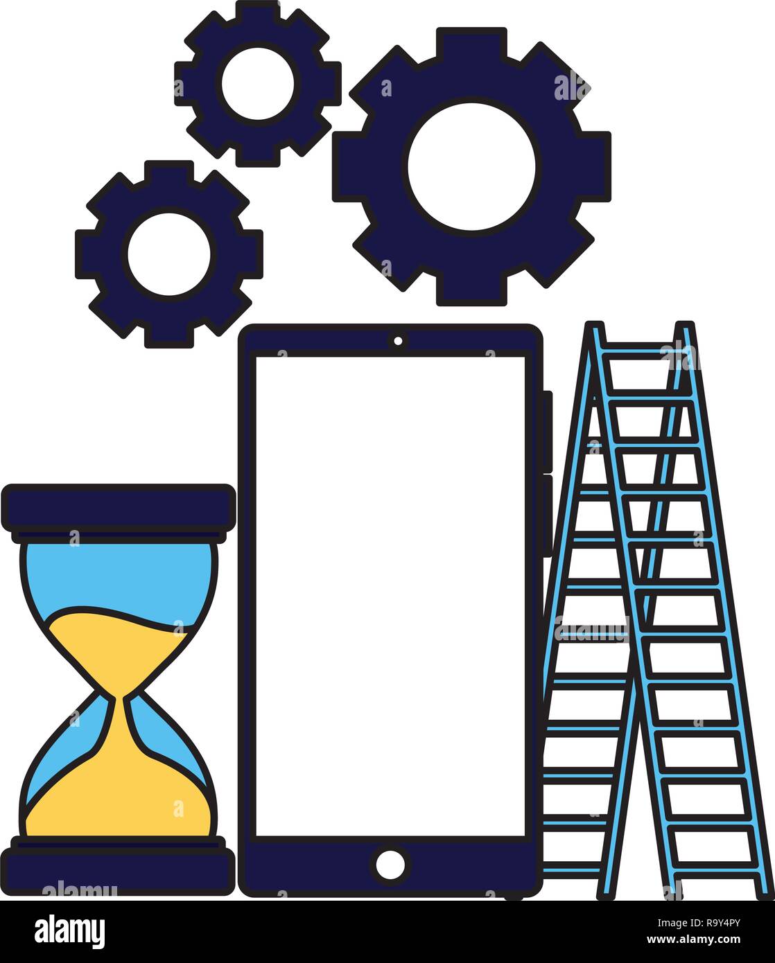 Business documents finance charts Stock Vector Images - Alamy