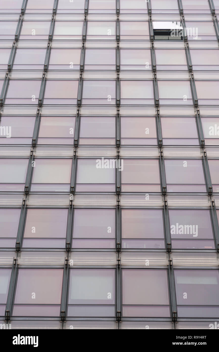 Looking up view at the windows of an office building Stock Photo - Alamy