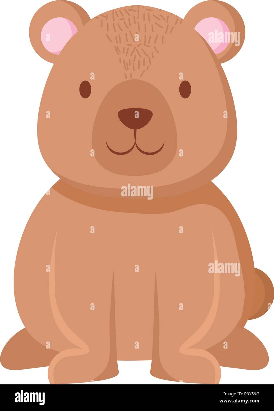 cute bear teddy character vector illustration design Stock Vector Image ...