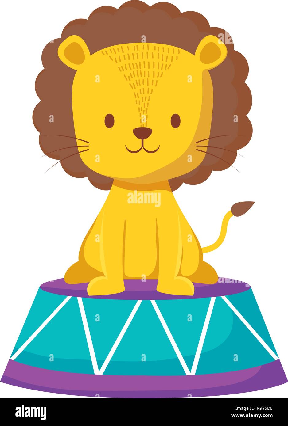 Circus Lions Clipart