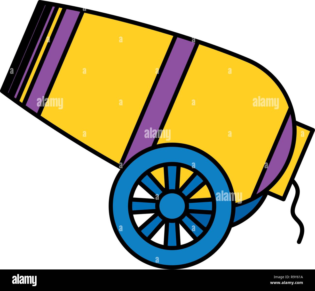 Circus canon Stock Vector Images - Alamy