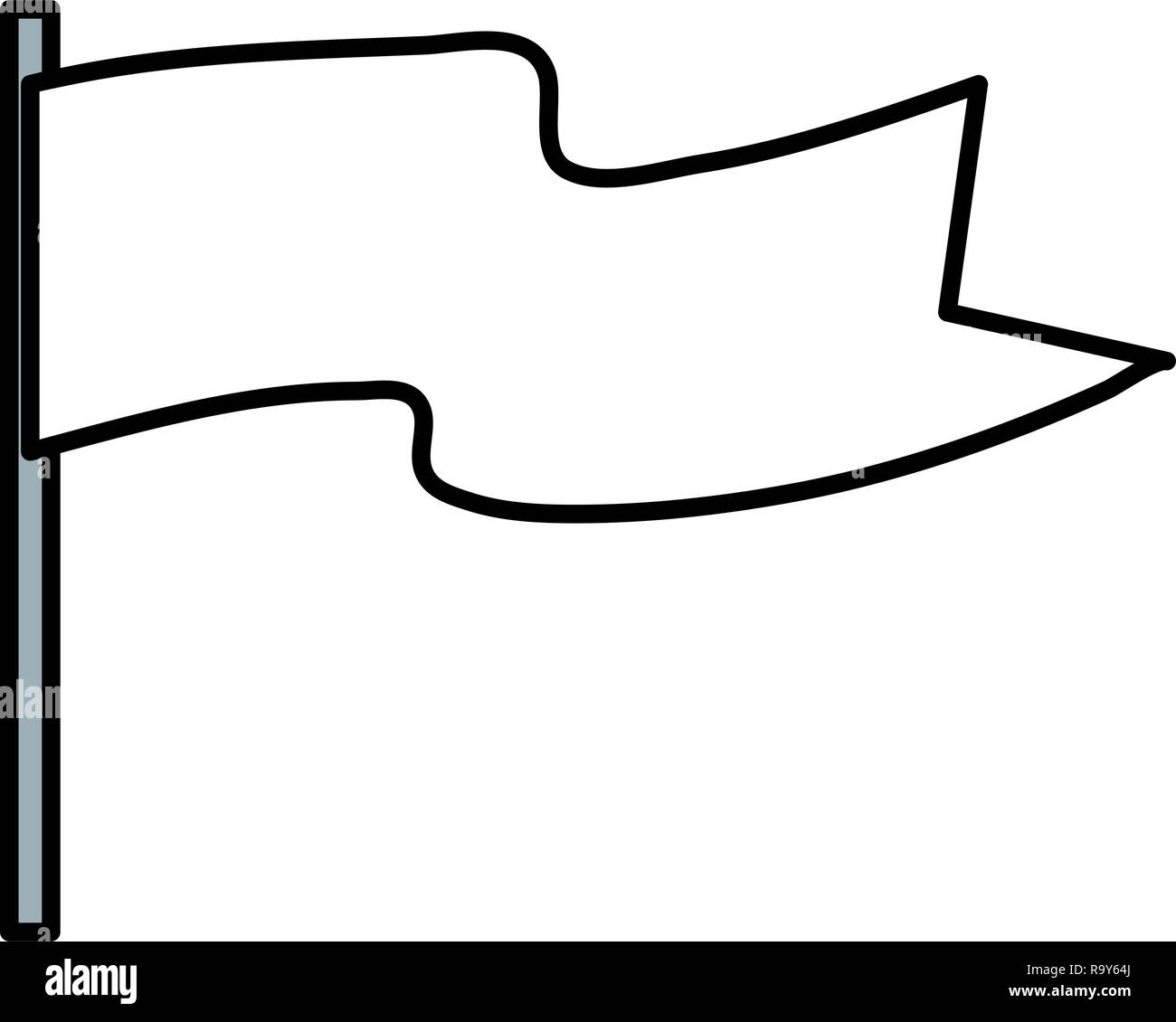 circus flag isolated icon vector illustration design Stock Vector Image ...