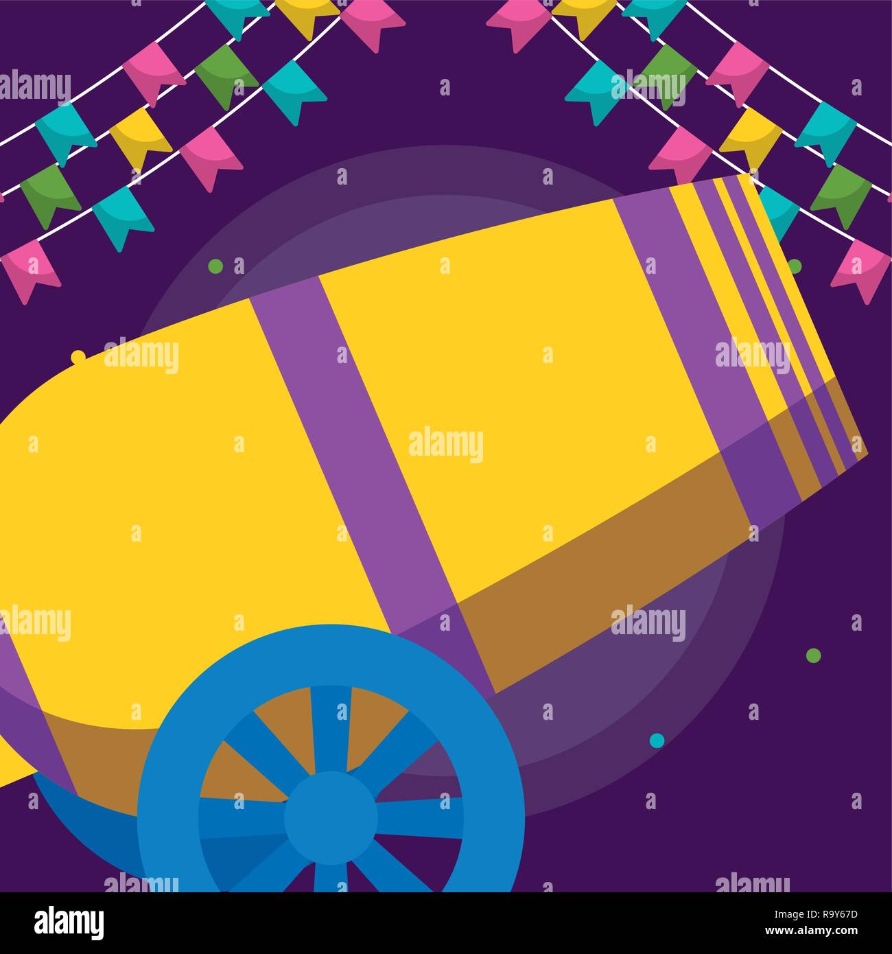 Circus canon Stock Vector Images - Alamy