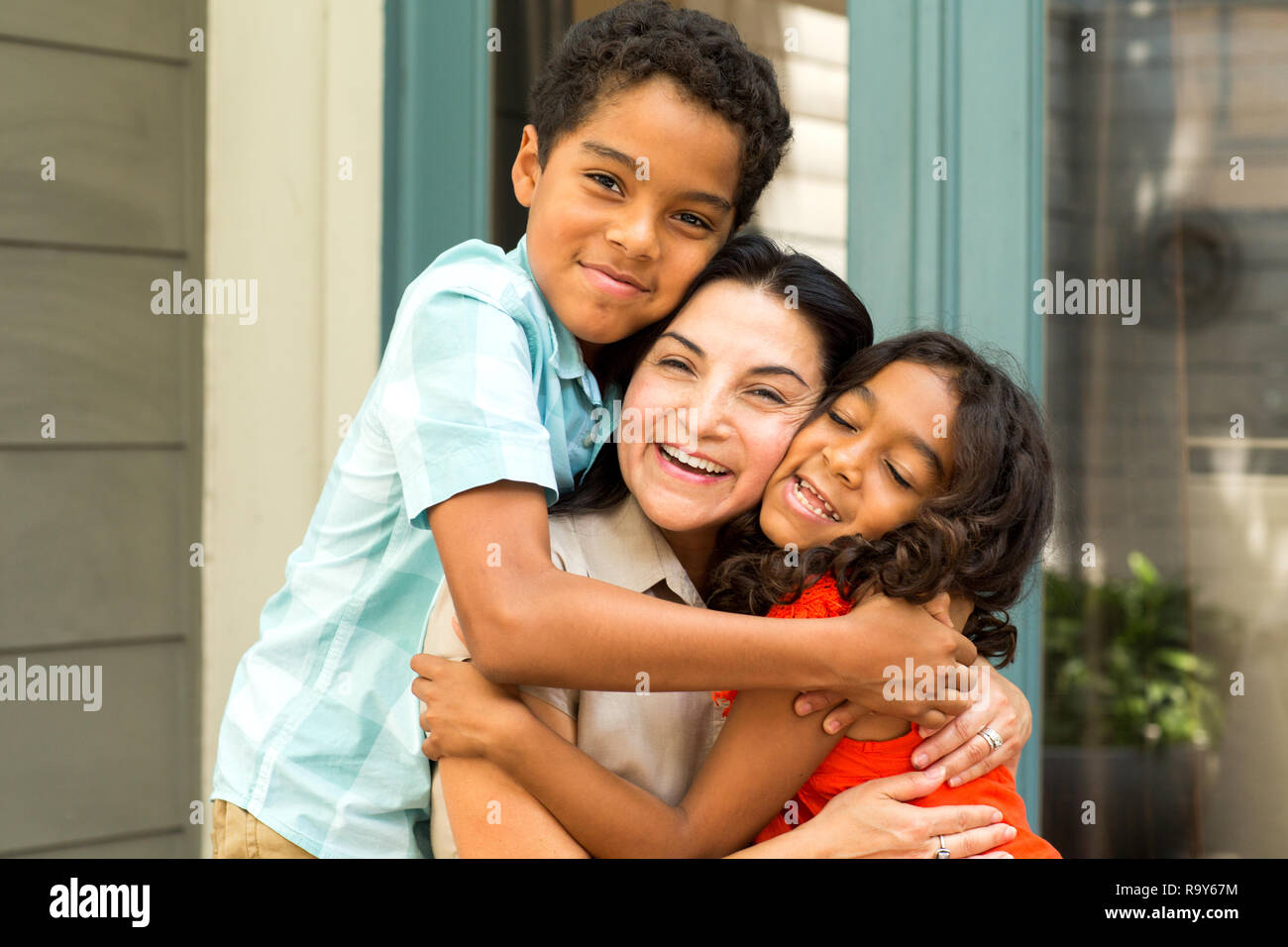 Happy Hispanic Children