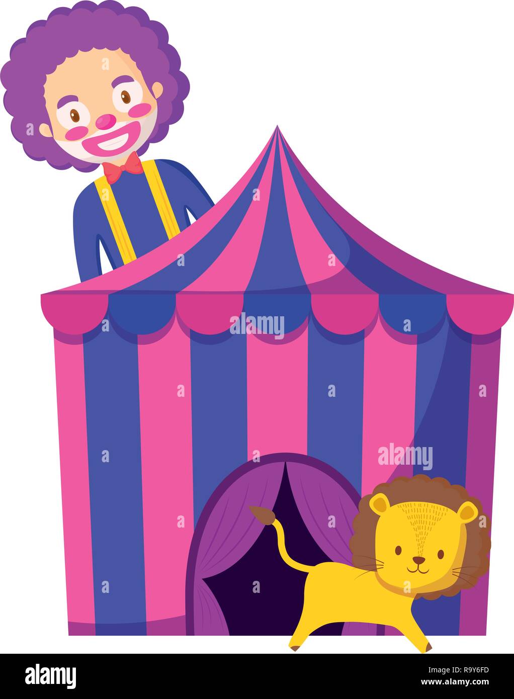 Comedy tent Stock Vector Images - Alamy