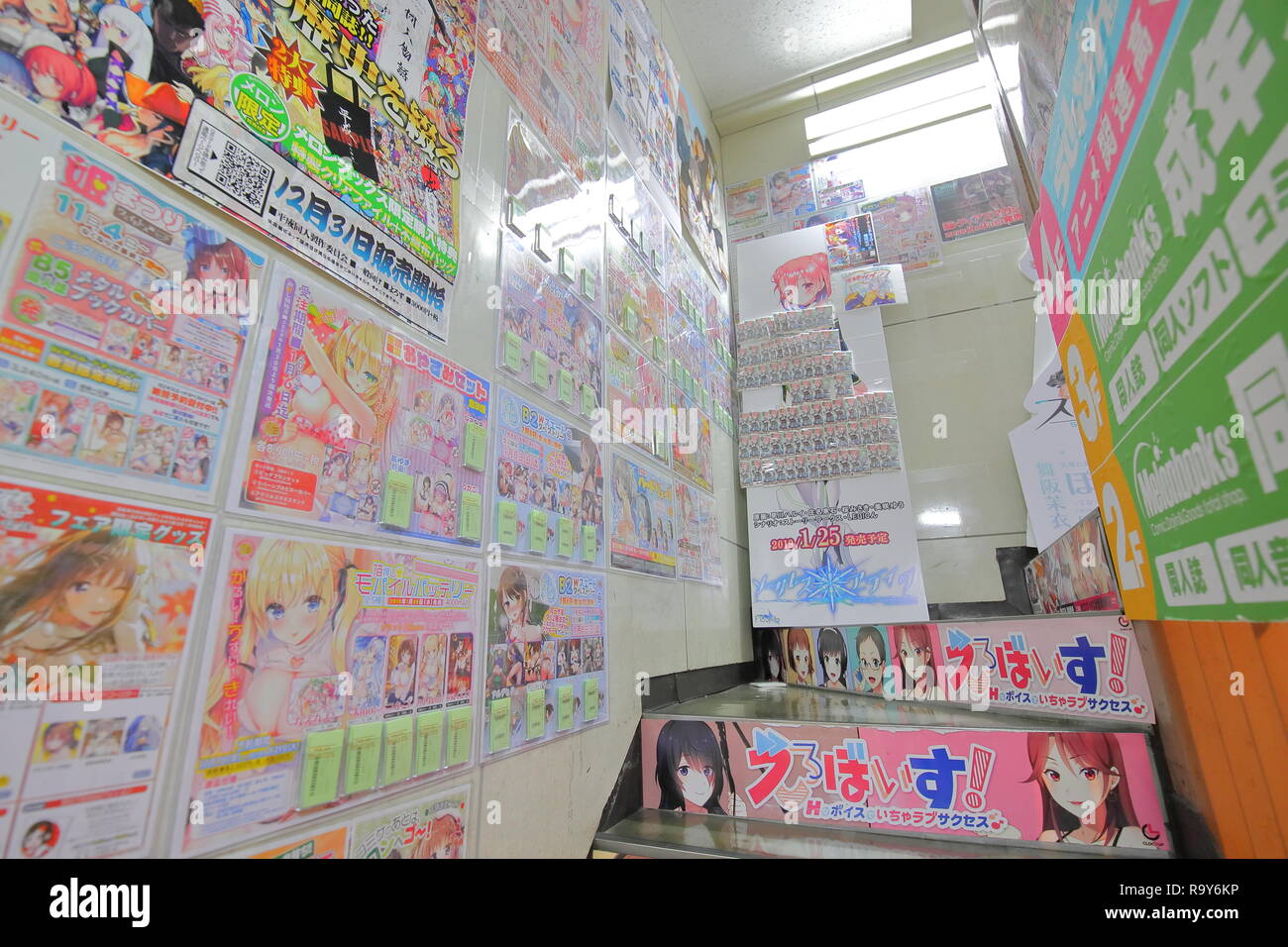 Akihabara Japanese animation shop in Tokyo Japan Stock Photo - Alamy