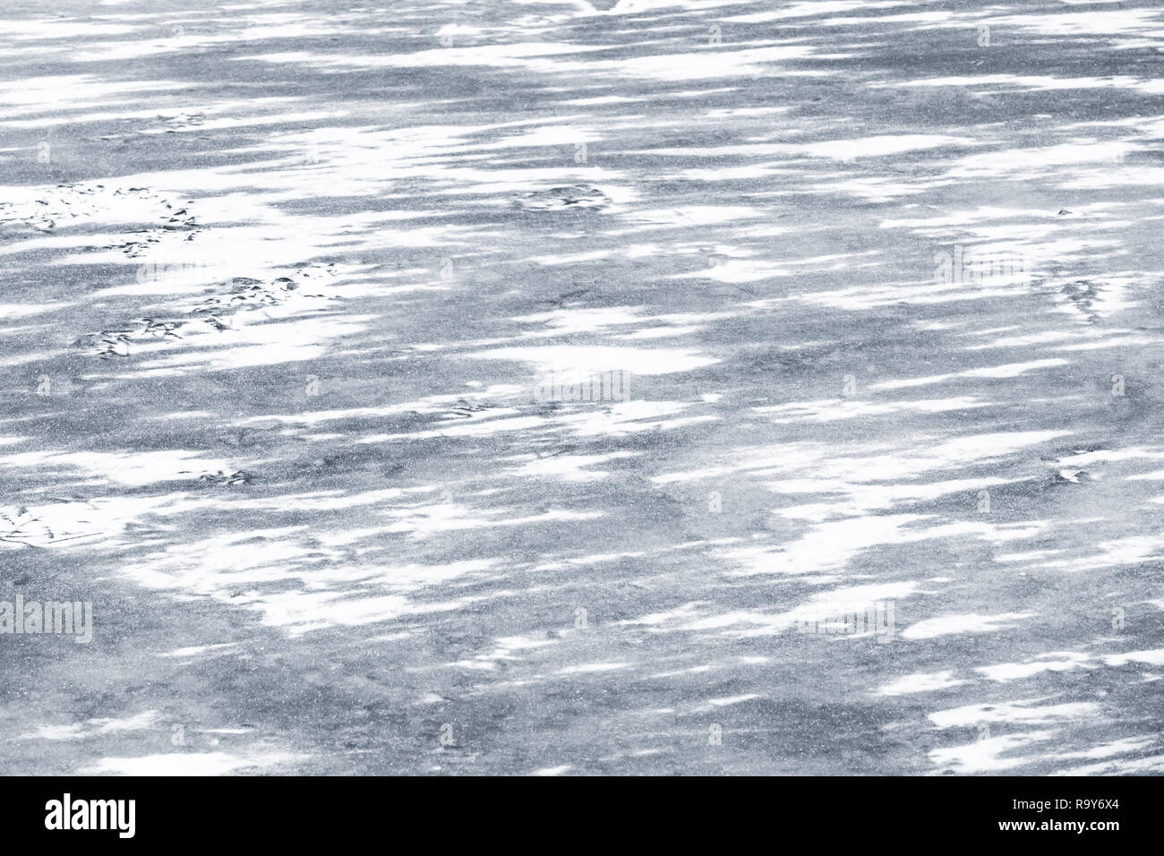 Ice on frozen river in winter season, natural background photo texture ...