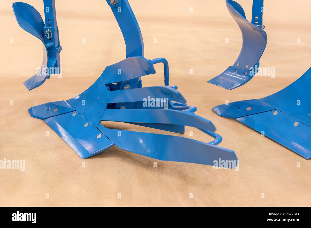 Agricultural plow. Plow for deep plowing. Subsoiler or flat lifter ...