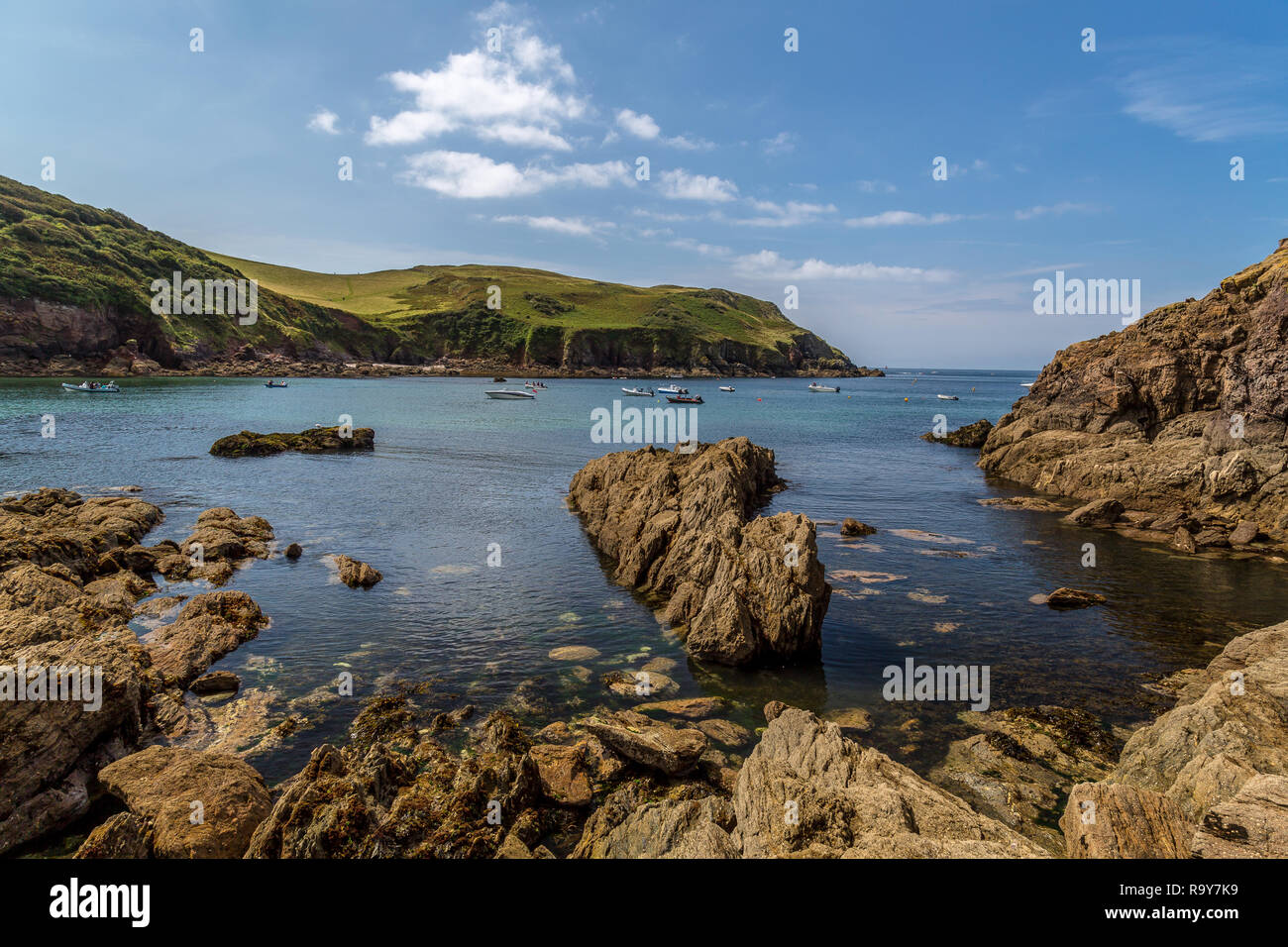 Hope cove beaches hi-res stock photography and images - Alamy