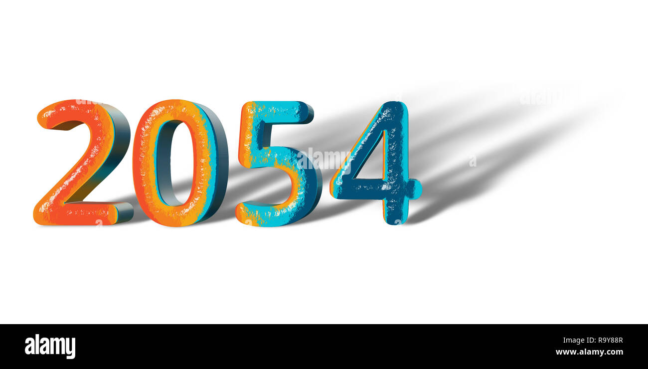 Happy new year 2054 hi-res stock photography and images - Alamy