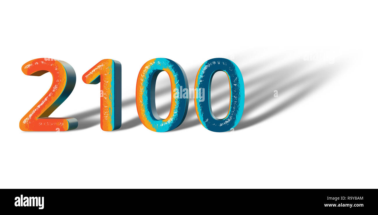 Happy new year 2100 Cut Out Stock Images & Pictures - Alamy