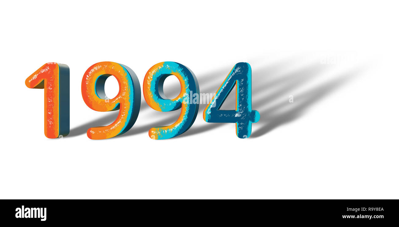 Happy new year 1994 hi-res stock photography and images - Alamy