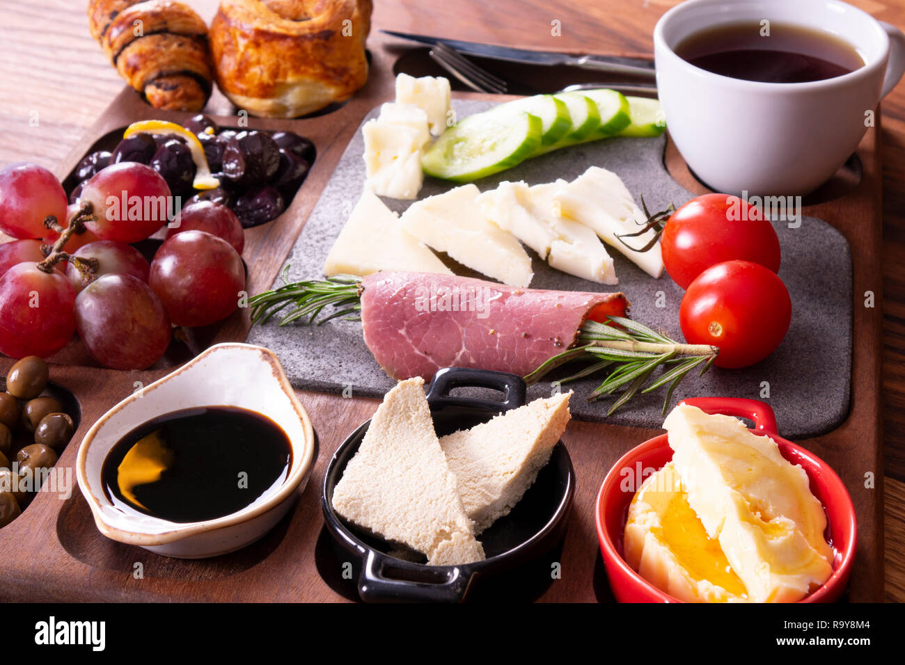Traditional Turkish Breakfast Stock Photo - Alamy
