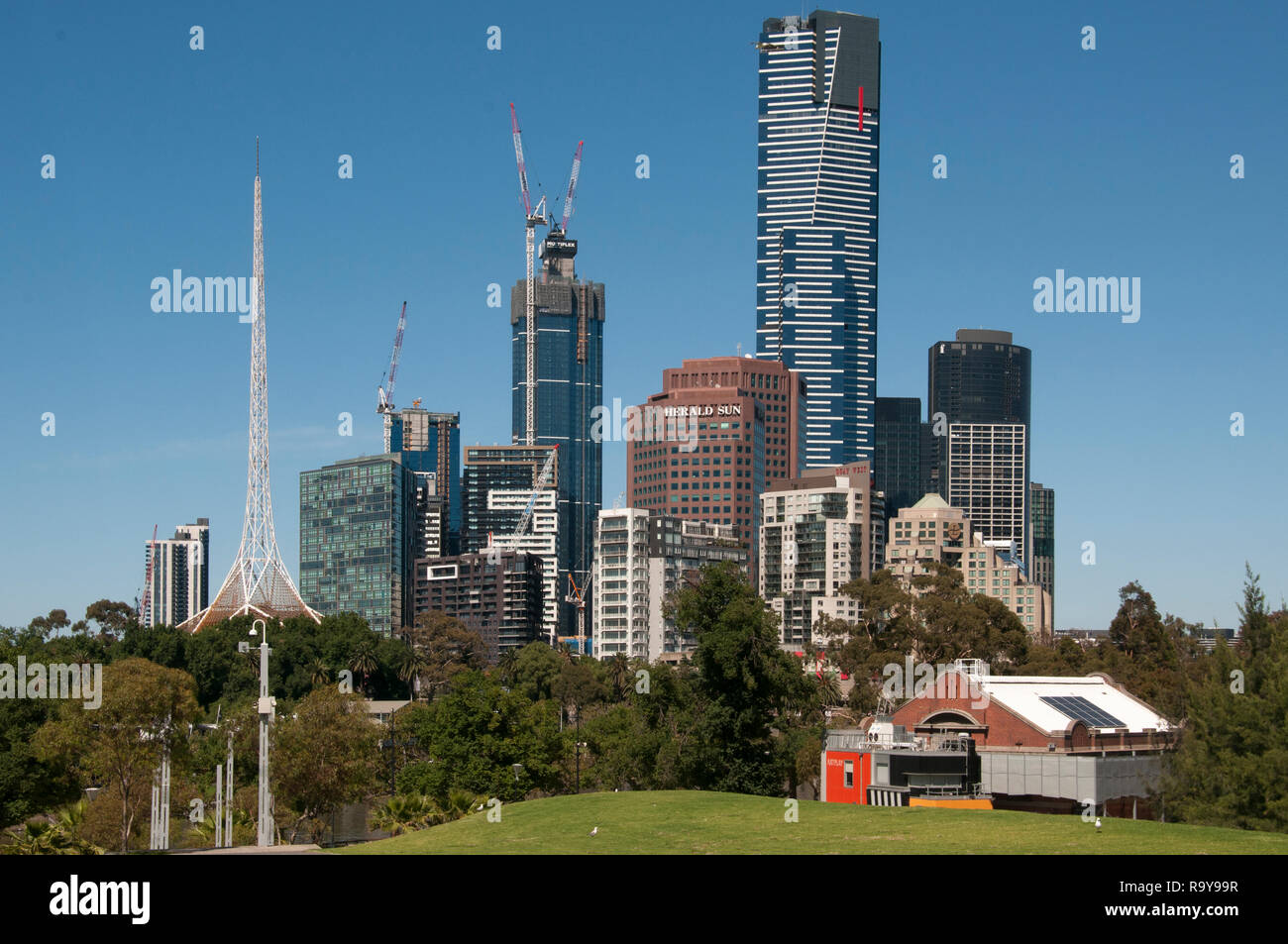 Birrarung marr hi-res stock photography and images - Alamy