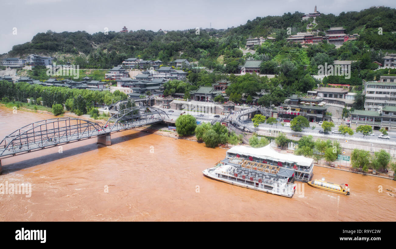 Aerial photography lanzhou hi-res stock photography and images - Alamy