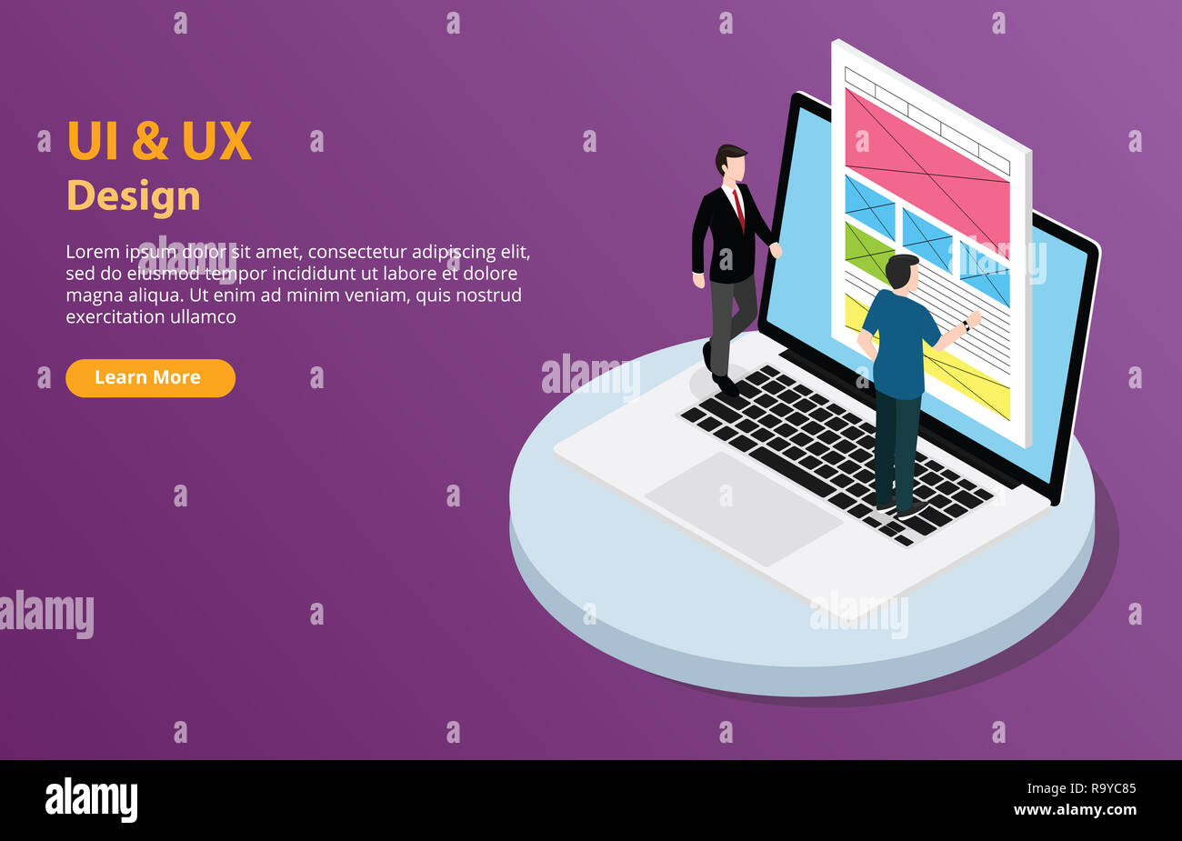 ui and ux user interface and user experience website design development ...