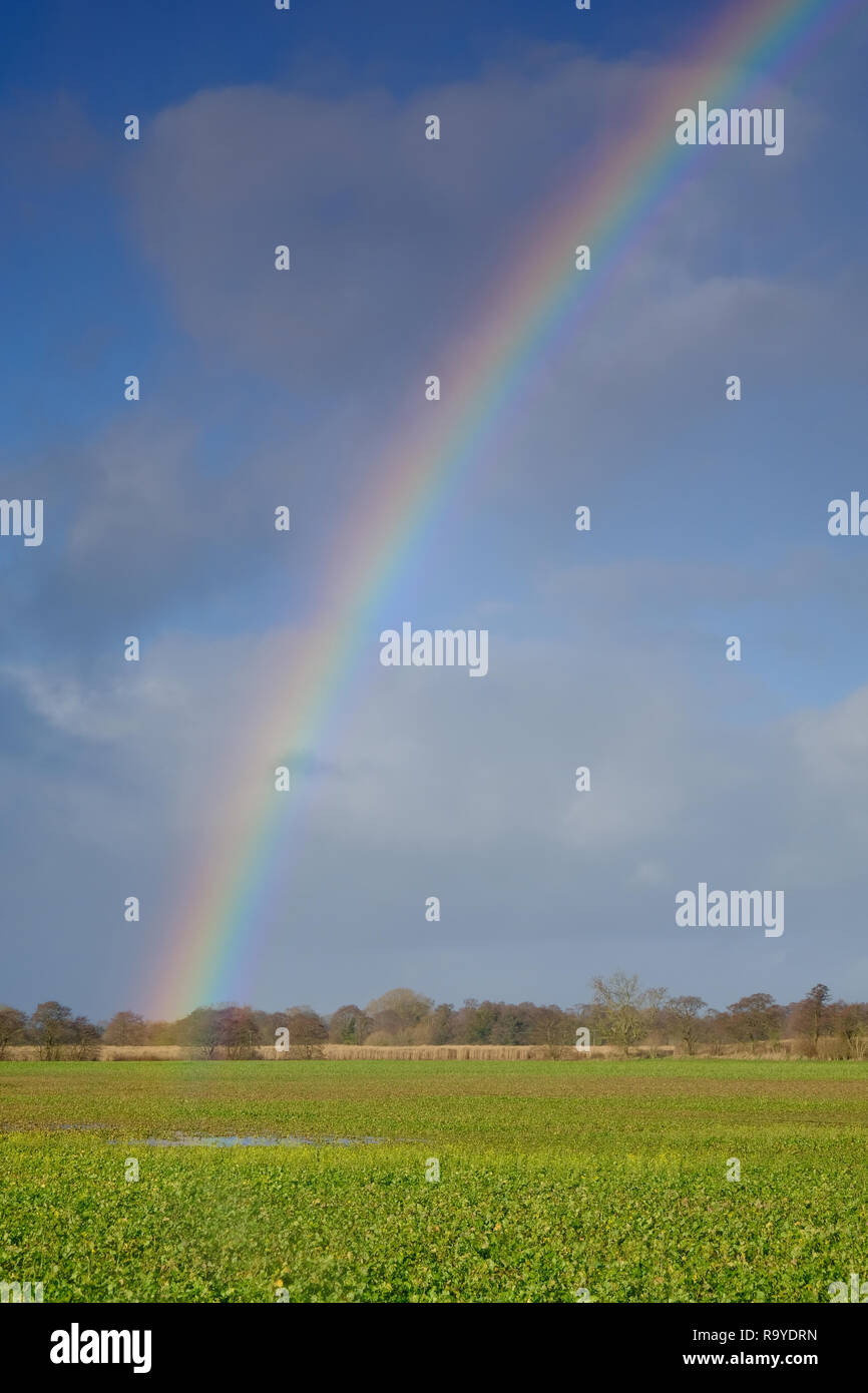 Rainbow fields hi-res stock photography and images - Alamy