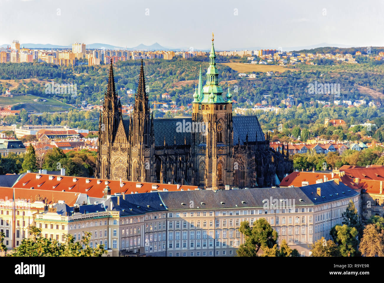 Prague Castle, famous sight of Czech Republic Stock Photo - Alamy