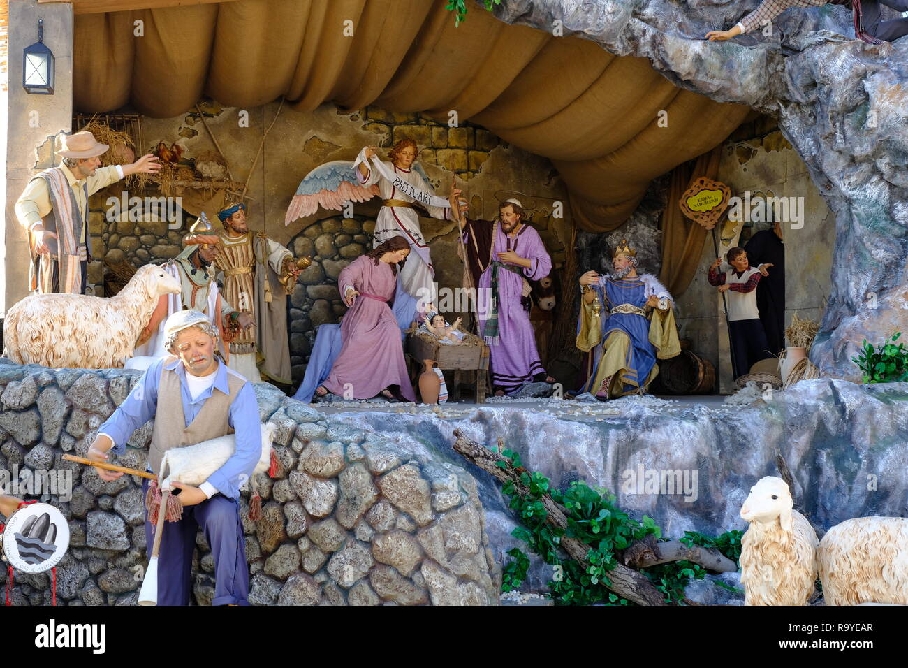 Nativity Scene Vatican Stock Photos & Nativity Scene Vatican Stock ...
