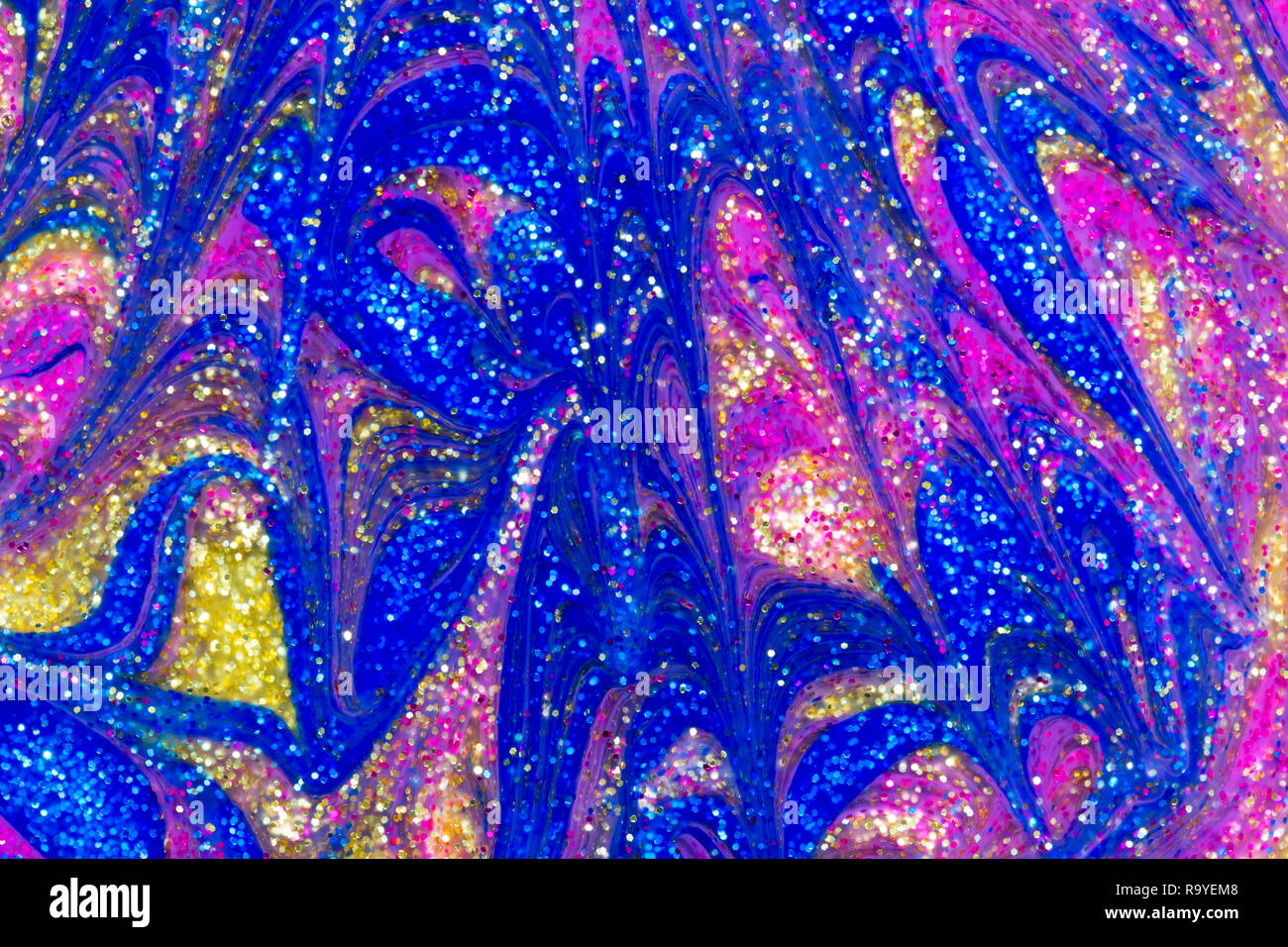 Pink And Silver Swirls Background