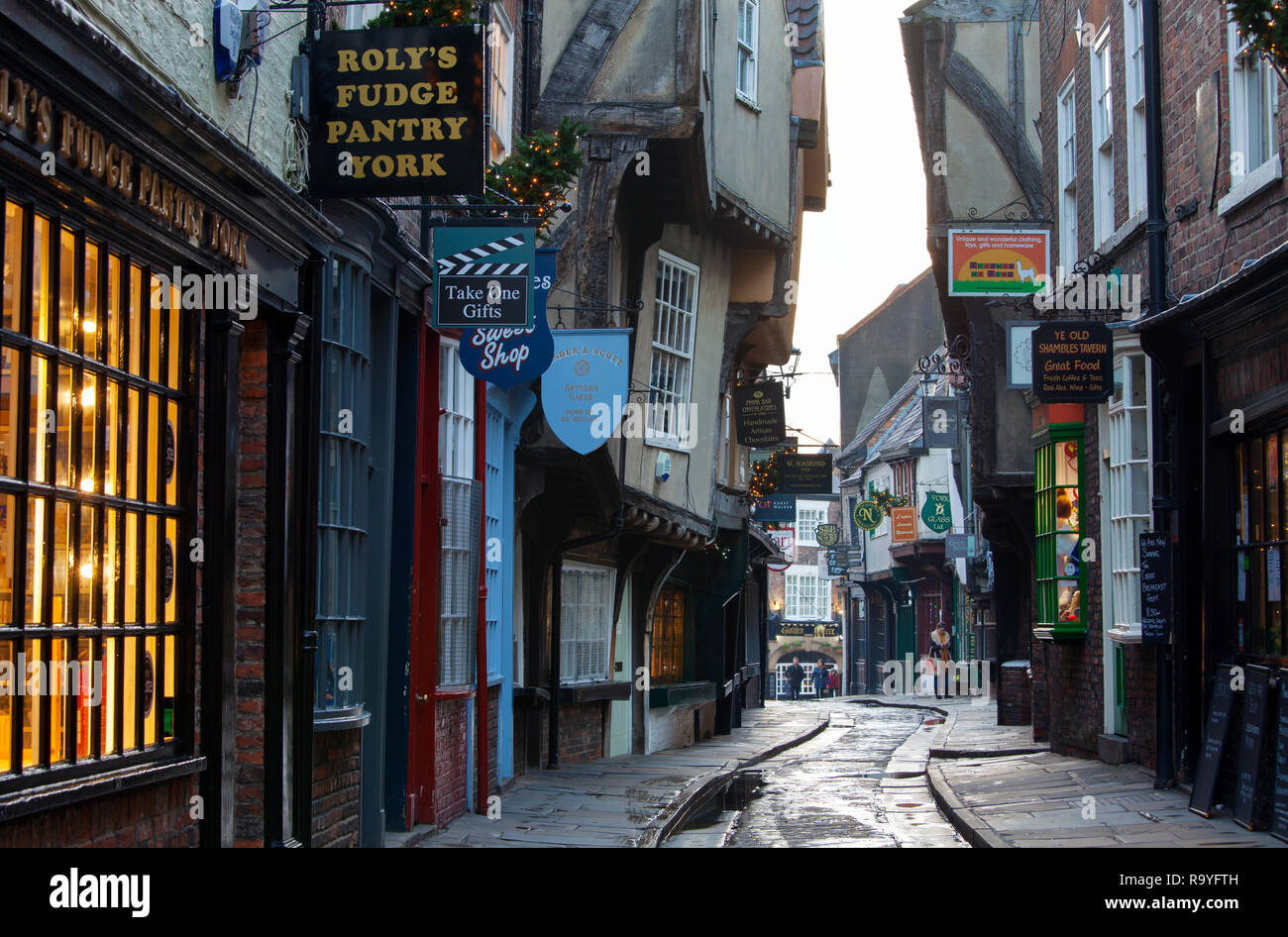 York old town architecture shambles hi-res stock photography and images ...