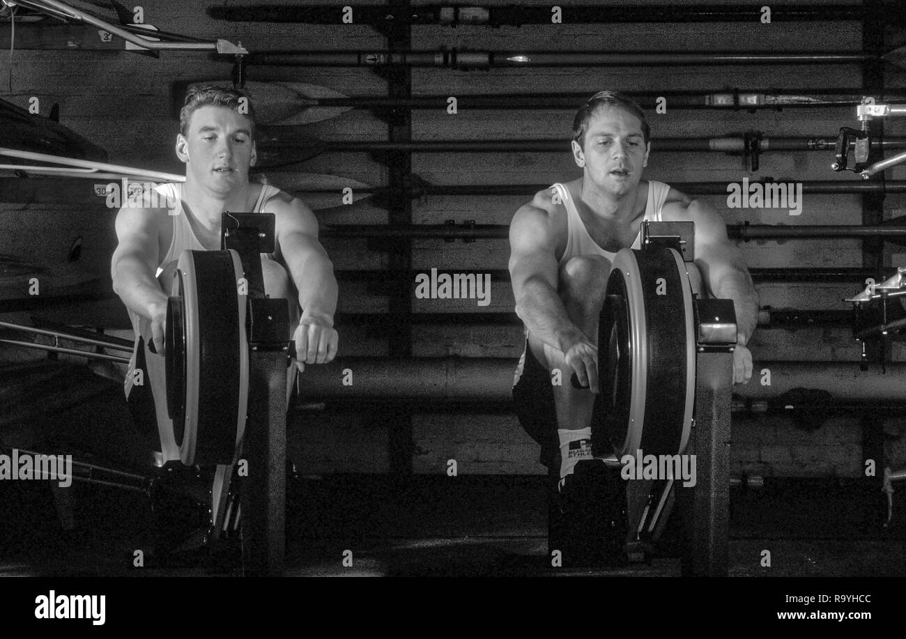 Steve redgrave and matthew pinsent Black and White Stock Photos ...