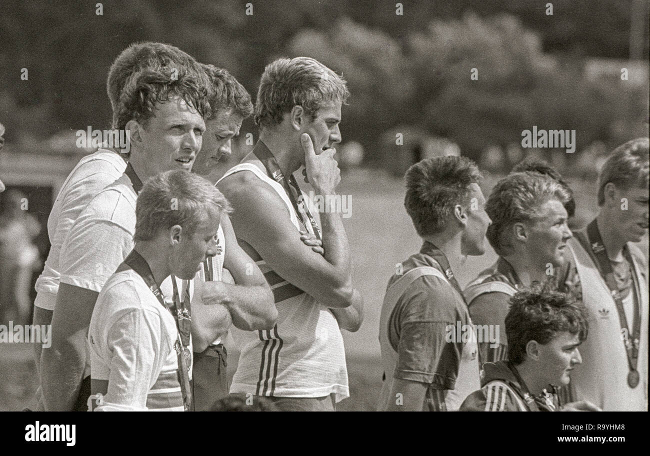 Andy holmes and steve redgrave bronze medalist australia on the hi-res ...