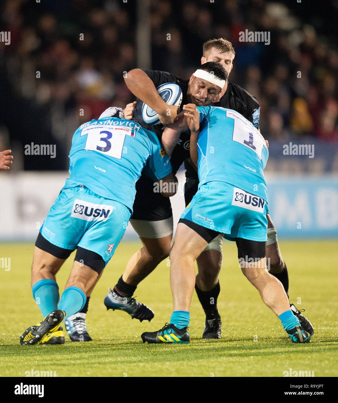 Worcester warriors callum black hi-res stock photography and images - Alamy