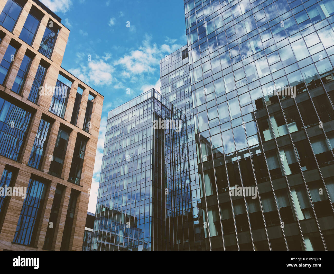 modern architecture - city, financial district, business and finance ...