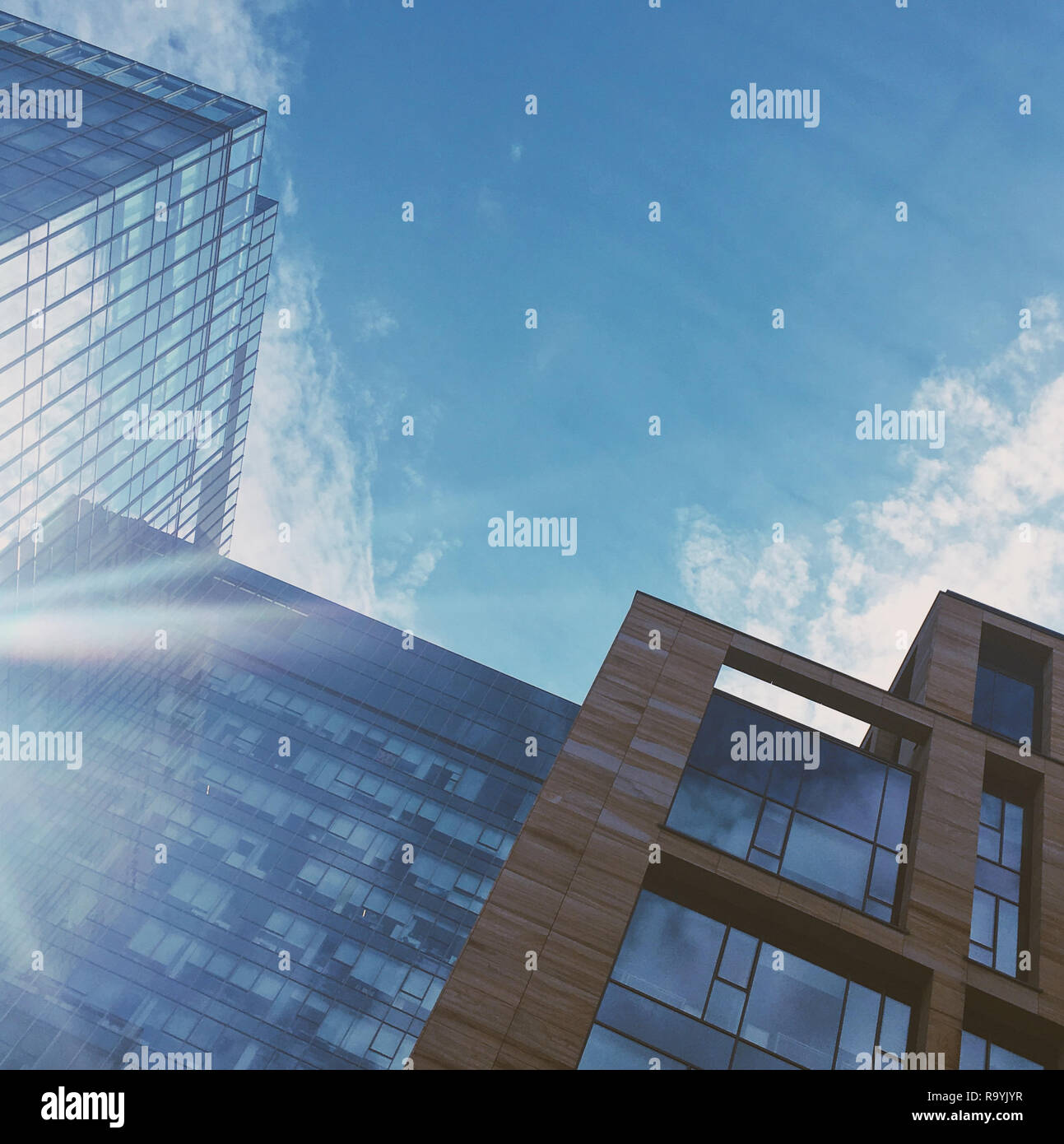 modern architecture - city, financial district, business and finance ...