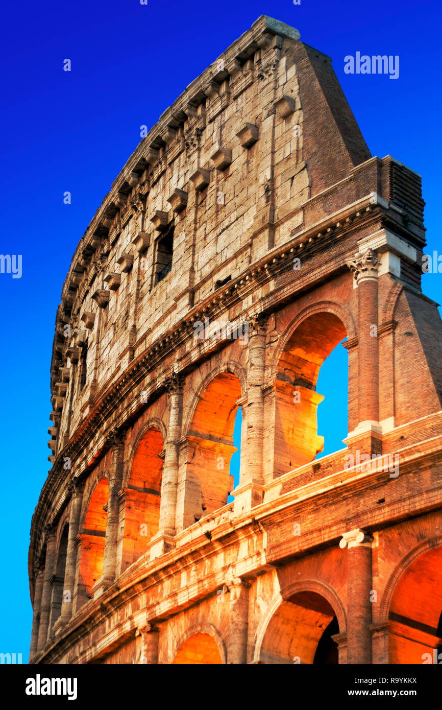 The Colosseum of Rome Stock Photo - Alamy