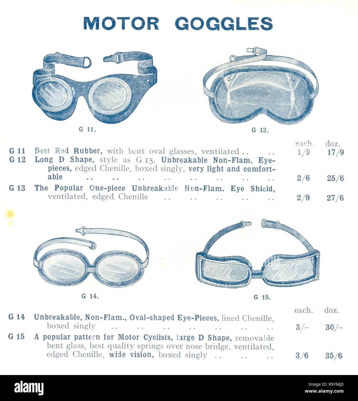 Vintage motor cyclists Cut Out Stock Images & Pictures - Alamy