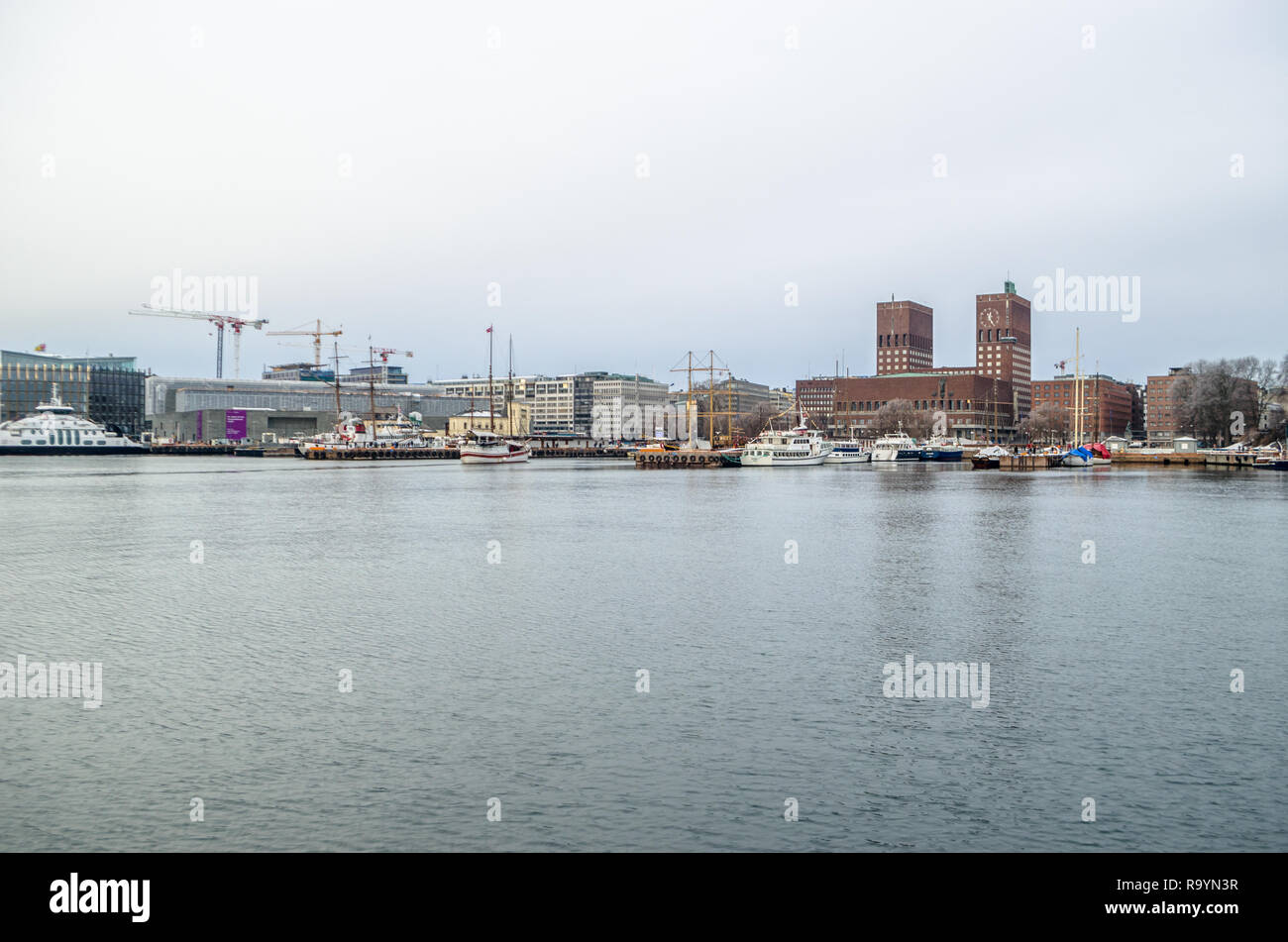 Oslo Tjuvholmen Waterfront High Resolution Stock Photography and Images ...