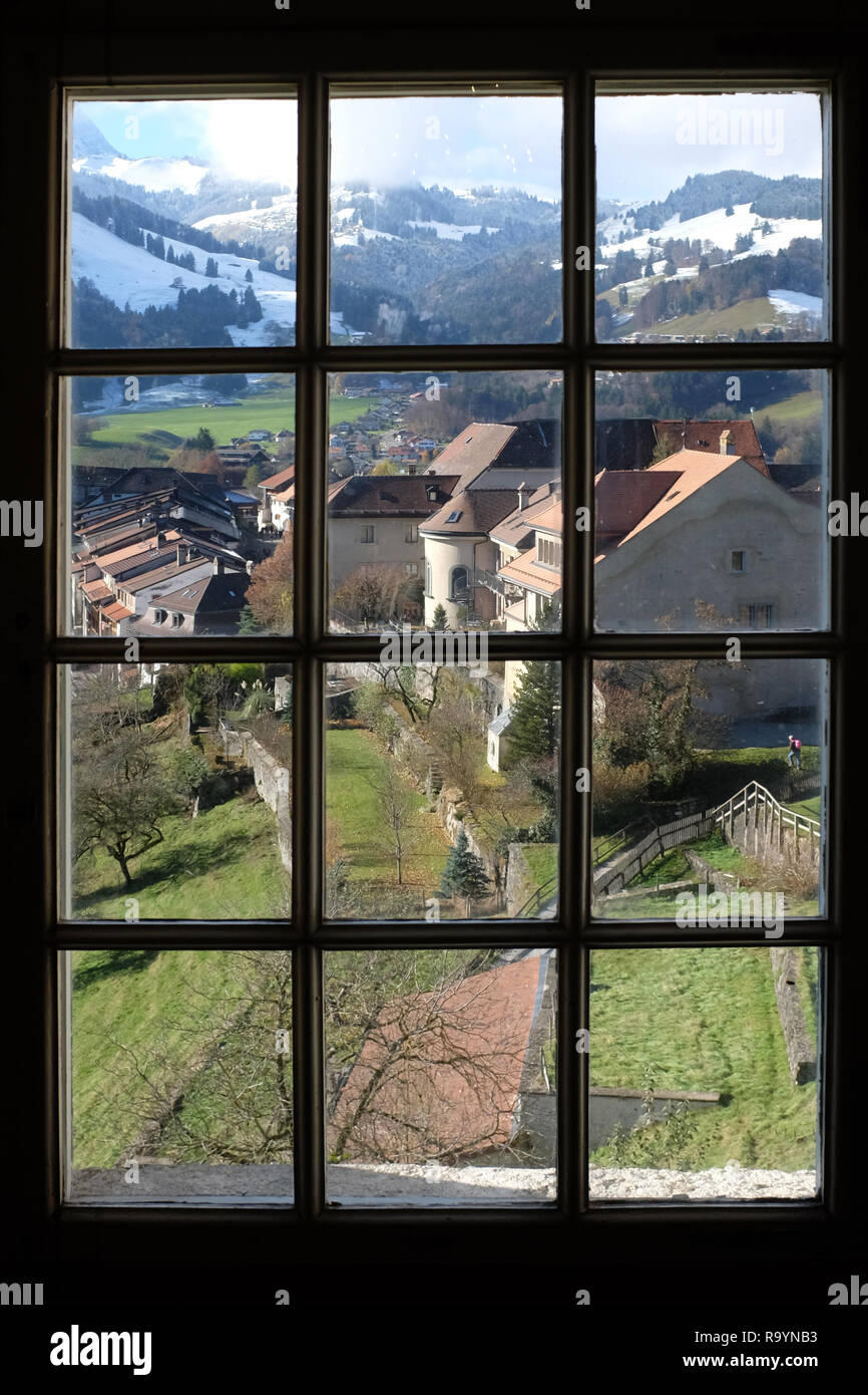 Chateau window hi-res stock photography and images - Alamy