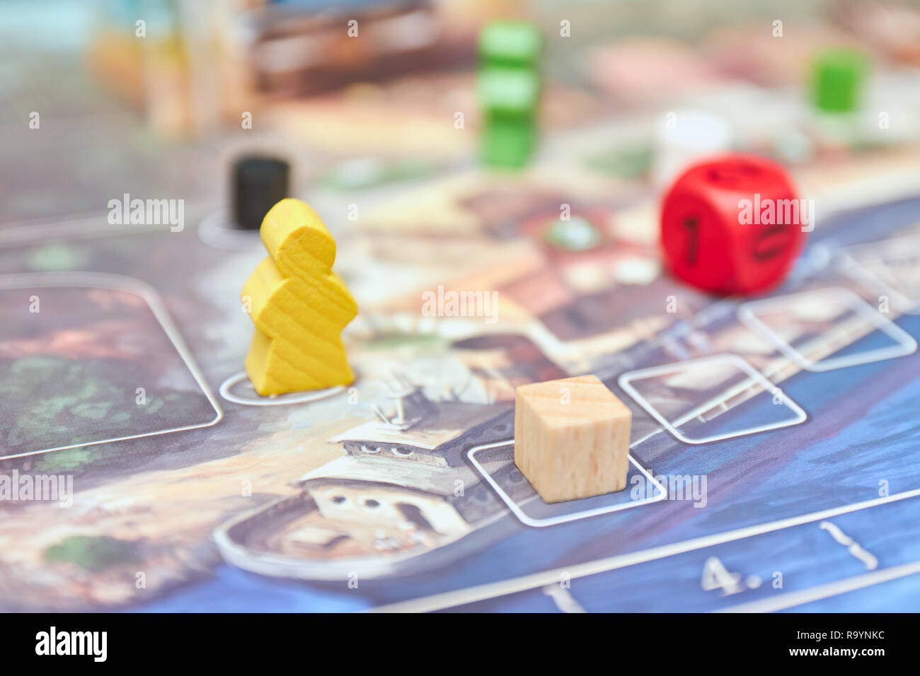 Monopoly board house on white hi-res stock photography and images - Alamy