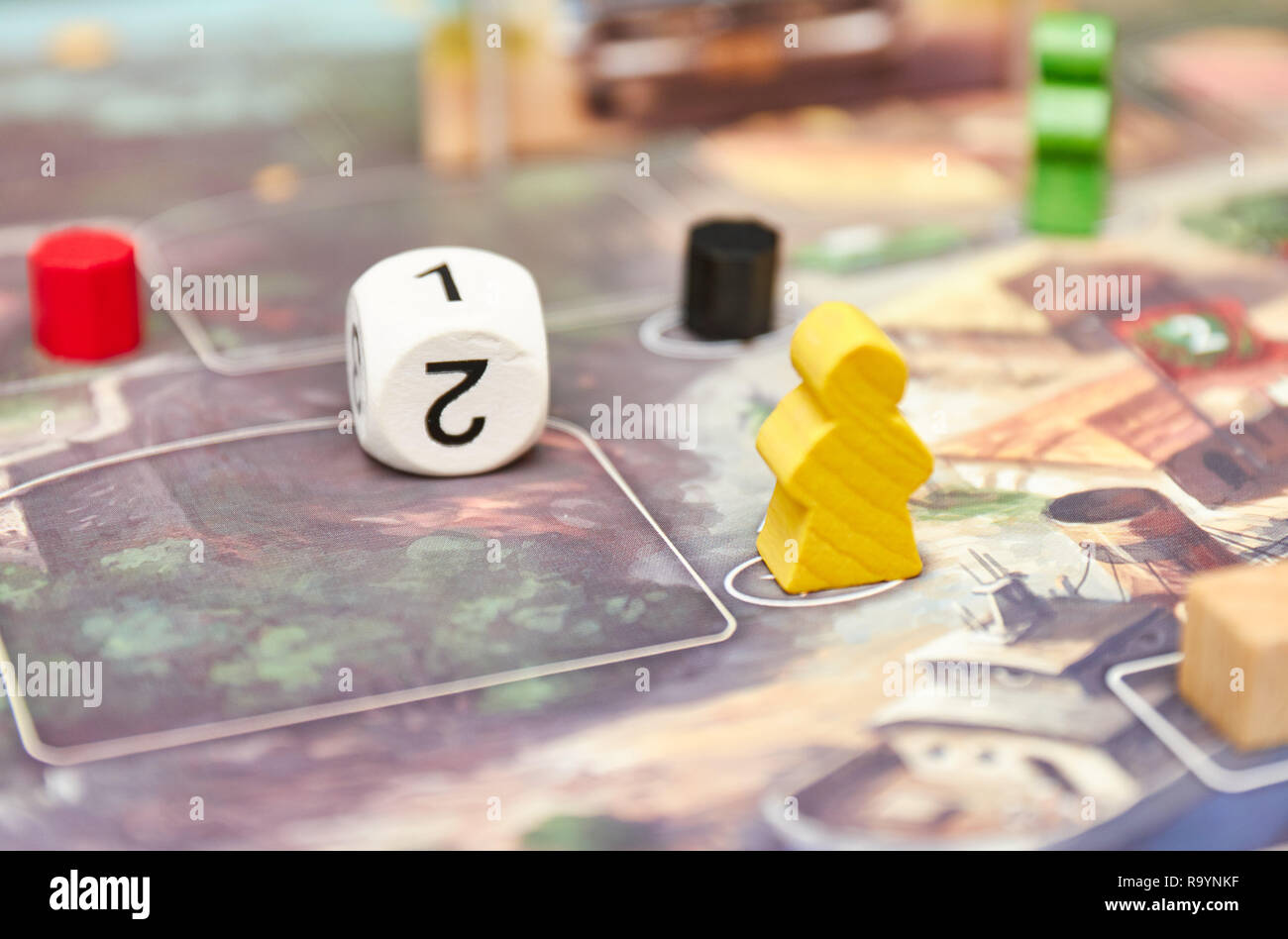 Monopoly board house on white hi-res stock photography and images - Alamy