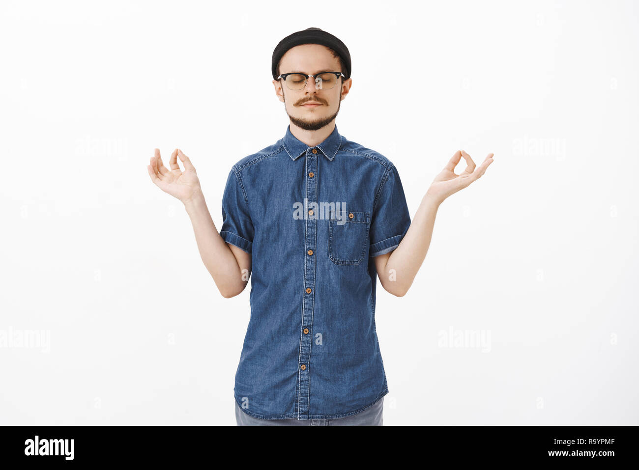 Relieved looking person hi-res stock photography and images - Alamy